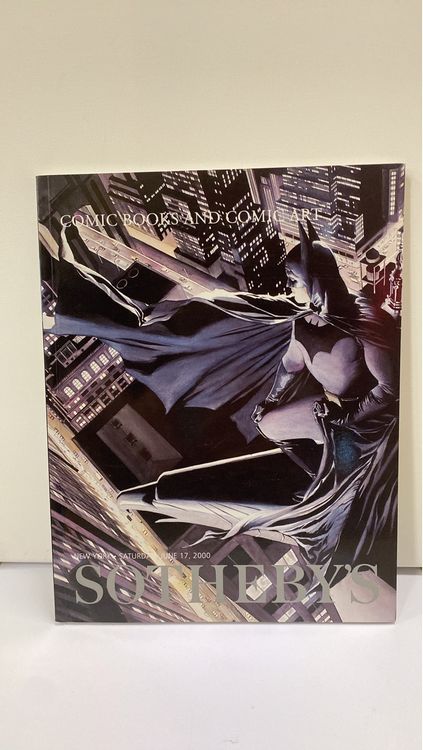 Sotheby's Comic Books and Comic Art Katalog (Gebraucht) in Wohlen AG ...