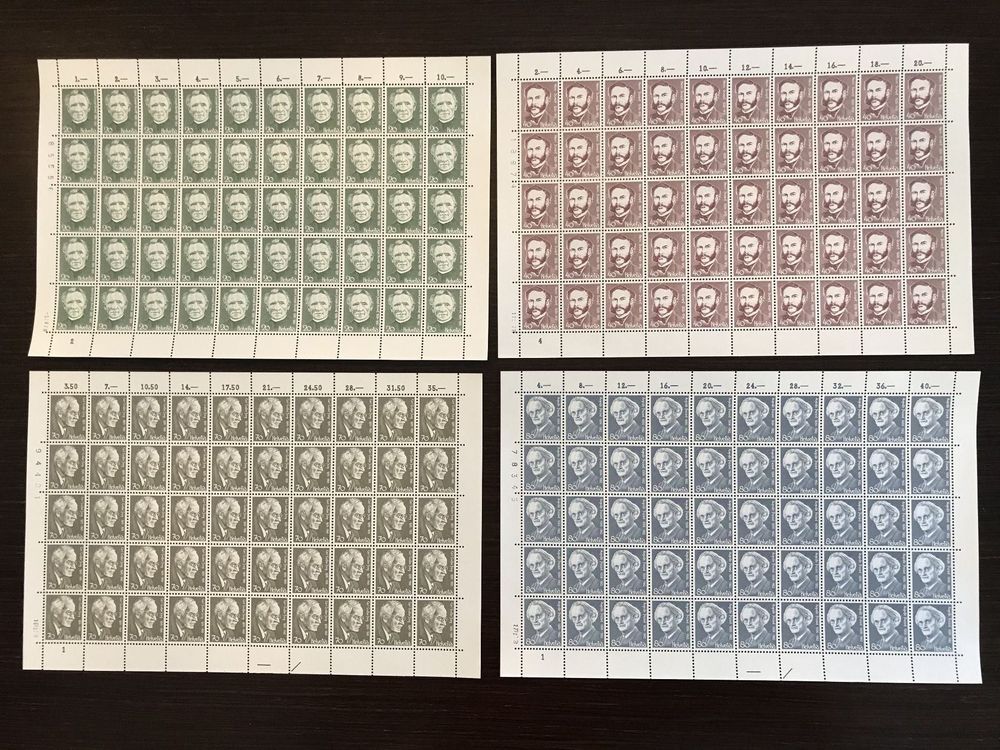 Frankaturware CHF 105.- BOGEN Portraits (Neu (gemäss Beschreibung)) in Wald ZH für CHF 90 – mit ...