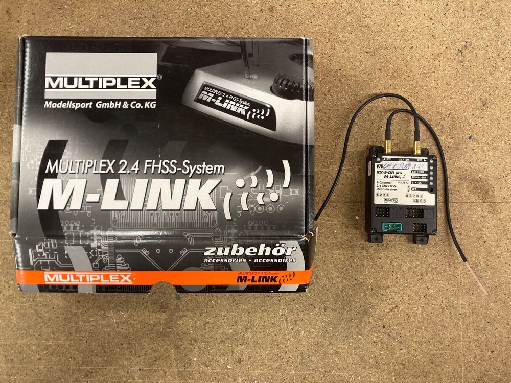 Empfänger Multiplex RX9DR compact M-LINK (Gebraucht) in Freudwil für ...