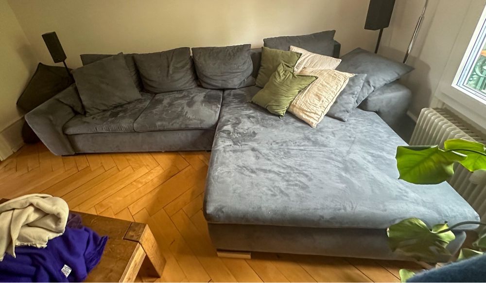 Ecksofa ausziehbar - Top Zustand, Schlaffunktion, Stauraum (Gebraucht) in Thal für CHF 100 – nur ...
