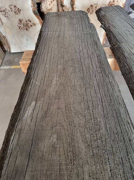 Mooreiche Bretter Unikat Edelholz Deko Tisch 3 Stk 32 mm Set (Gebraucht ...