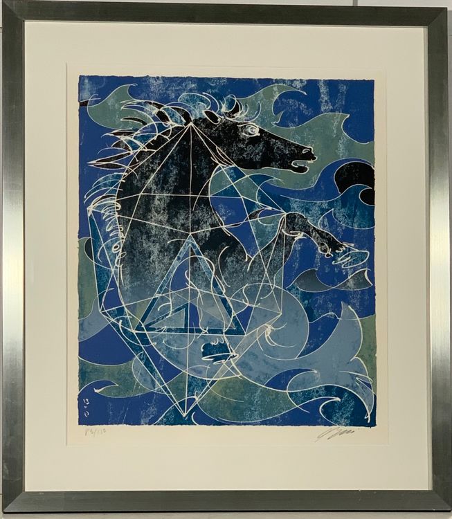 Hans Erni (1909-2015) Lithographie Handsigniert | Kaufen auf Ricardo