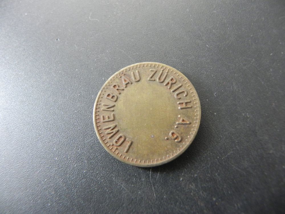 Bier Jeton Löwenbräu Zürich AG - 3 Rappen (Gebraucht) in Biel/Bienne für CHF 1 – mit Lieferung ...