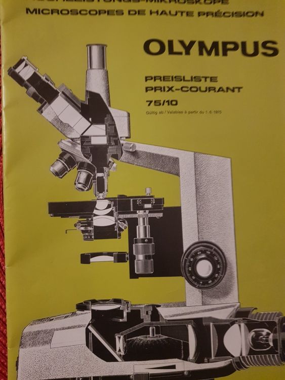 OLYMPUS Microscopes de haute Precision. (Gebraucht) in Biel / bienne ...