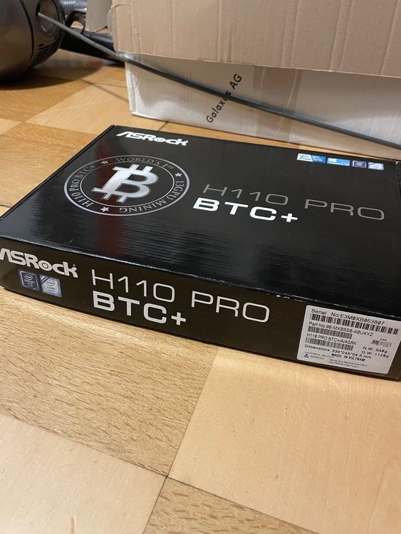 Mainboard AsRock H110 Pro BTC+ (Neu (gemäss Beschreibung)) in St.Gallen ...