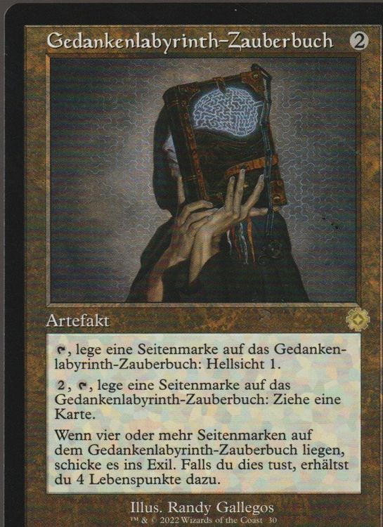 Magic The Gathering MTG Retro Frame Artifact 30 Gedankenlaby | Kaufen ...