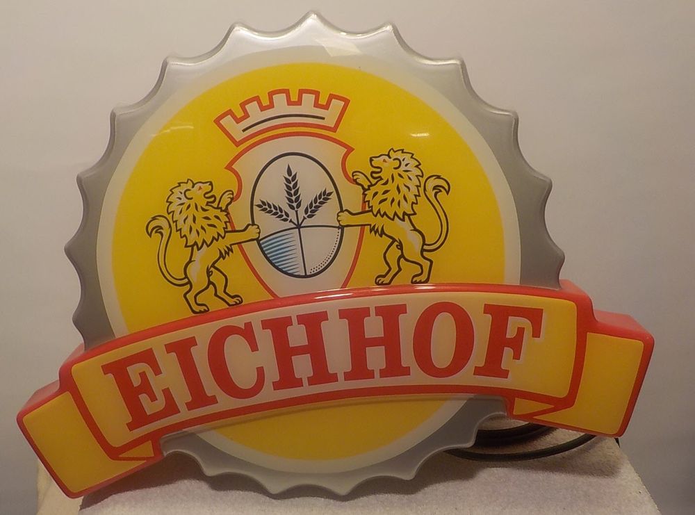 Leucht- Werbelampe Eichhof Brauerei (Gebraucht) in Bülach für CHF 45 – mit Lieferung auf Ricardo ...