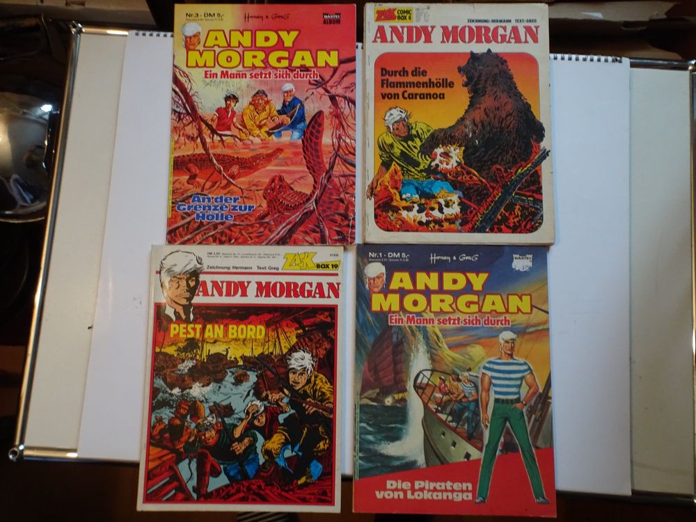 Andy Morgan 4 Comics (Gebraucht) in Schönenwerd für CHF 10 – mit ...