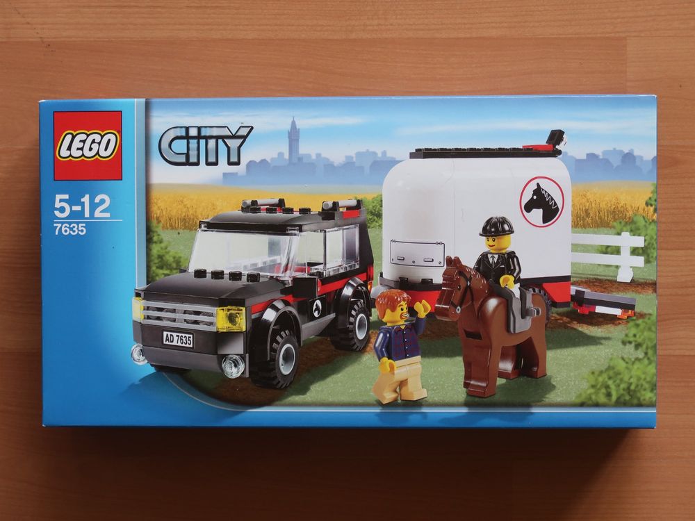 Lego Town City 7635 4WD with Horse Trailer Pferdeanhänger (Neu und originalverpackt) in Oberwil ...