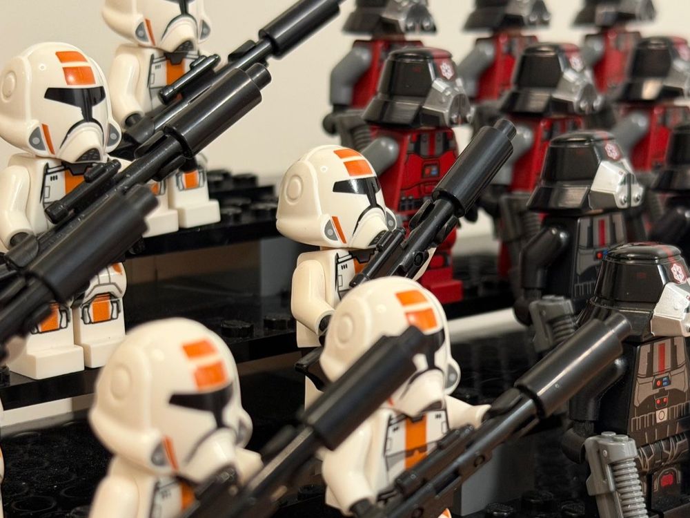 Lego Star Wars 75001 Republic vs. Sith Troopers - ARMY BUILD (Neu ...