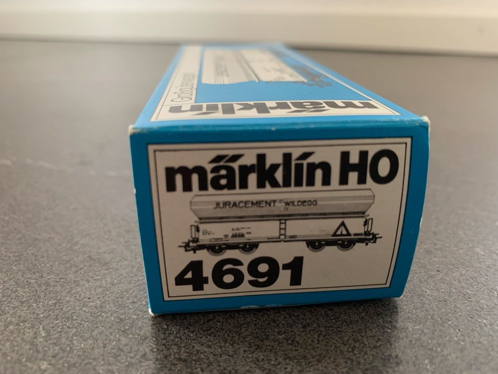 Märklin 4691 Güterwagen JURACIMENT Wildegg H0 AC in OVP (Gebraucht) in ...