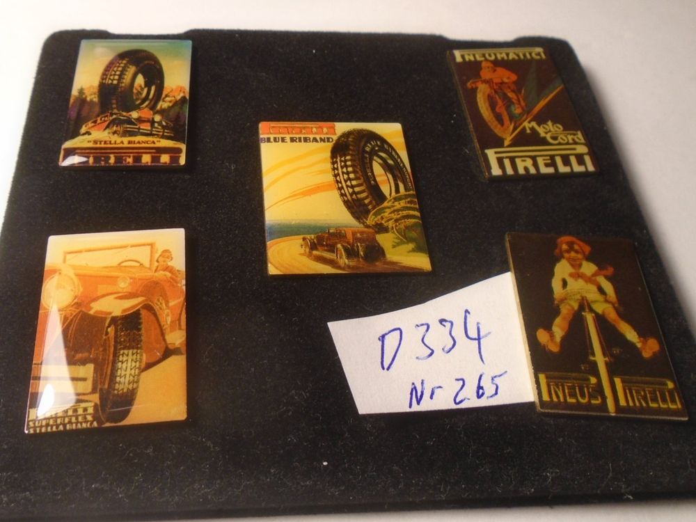 5 ver. Pirelli Pneus Pins (D334) ALLE MIR DER NR: 265 (Gebraucht) in ...