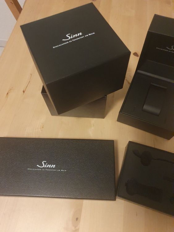 Sinn Uhren Box Ab 1.- Franken | Kaufen auf Ricardo
