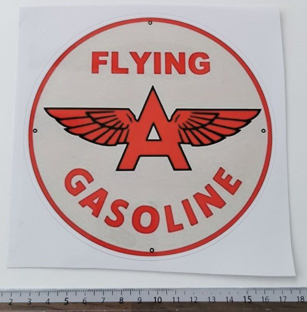 FLYING GASOLINE (grosser Aufkleber, PVC) (Neu (gemäss Beschreibung)) in ...