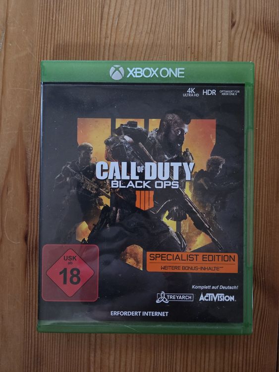 Call of Duty Black Ops 4 - Xbox One - Top Zustand! (Gebraucht) in ...