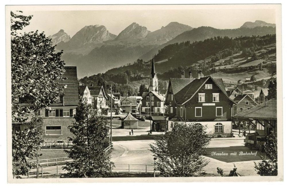AK Nesslau mit Bahnhof (Gebraucht) in Zürich für CHF 4 – mit Lieferung auf Ricardo kaufen