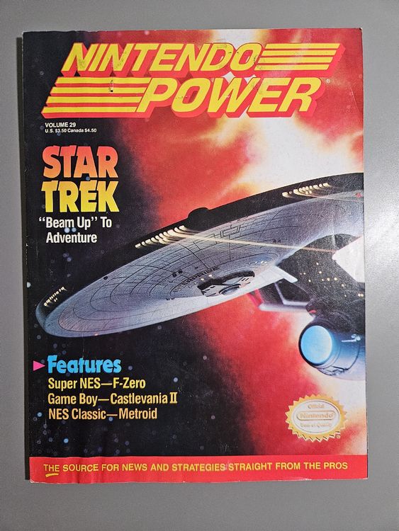 Nintendo Power Magazin Vol 25 Star Trek NES 1991 (Gebraucht) in Luzern ...