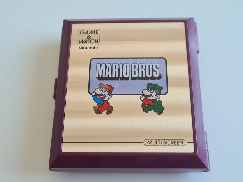 Original NINTENDO Rarität: Mario Bros. 1983 - Game & Watch (Gebraucht ...
