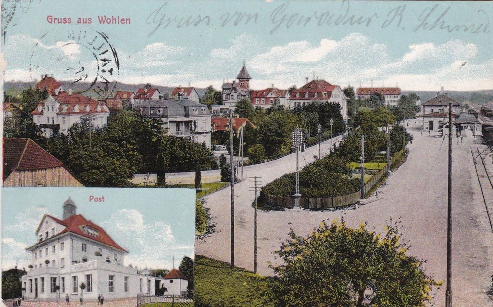 Wohlen,AG,Bahnhof,Post,Lichtdruck 20-er (Gebraucht) in Lausen für CHF ...
