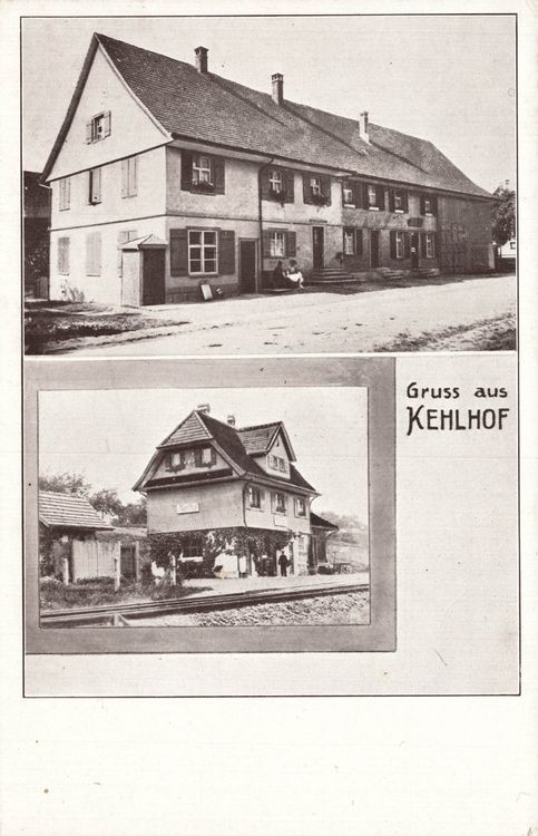 Gruss aus Kehlhof, Bahnhof, Haus mit Scheune (Gebraucht) in Bronschhofen für CHF 20 – mit ...