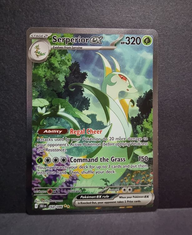 Pokémon Serperior ex 164/086 Black Bolt 🇬🇧 ultra rare (Neu (gemäss ...