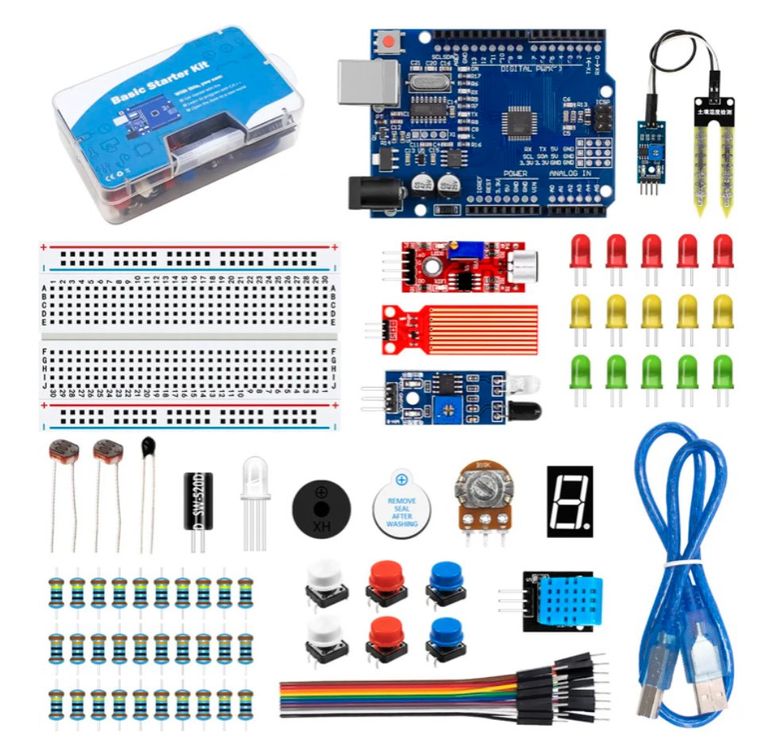 Basic Starter Kit für Arduino Uno Set R3 Board (Neu und ...