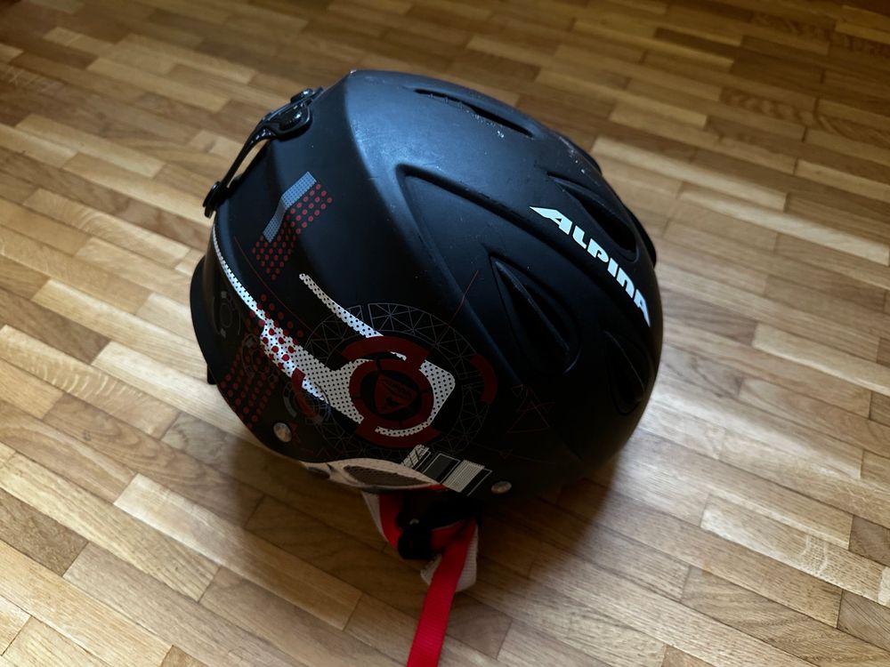 Alpina Herren Ski Helm schwarz 54-57cm (Neu (gemäss Beschreibung)) in ...