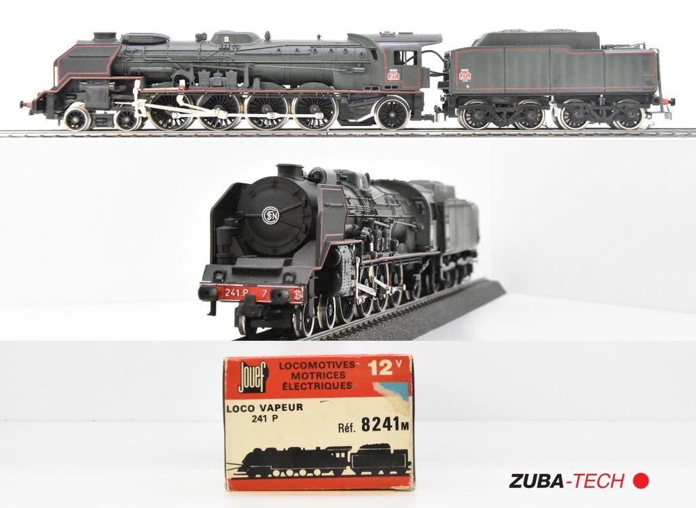 Jouef 8241 Dampflok 241P.7 SNCF H0 WS Analog mit OVP (Gebraucht) in St ...