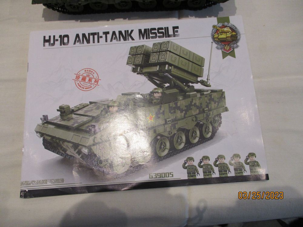 Cobi Kompatible HJ-10 Anti-Tank Missile | Kaufen auf Ricardo