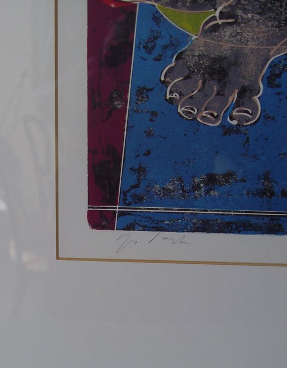 Grosse Lithographie von Hans Erni (Gebraucht) in Rotkreuz für CHF 650 – nur Abholung auf Ricardo ...