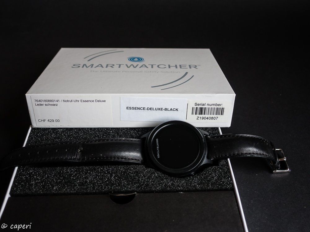 DEFEKT Smartwatcher Essence deluxe black (Defekt) in Basel für CHF 1 – mit Lieferung auf Ricardo ...