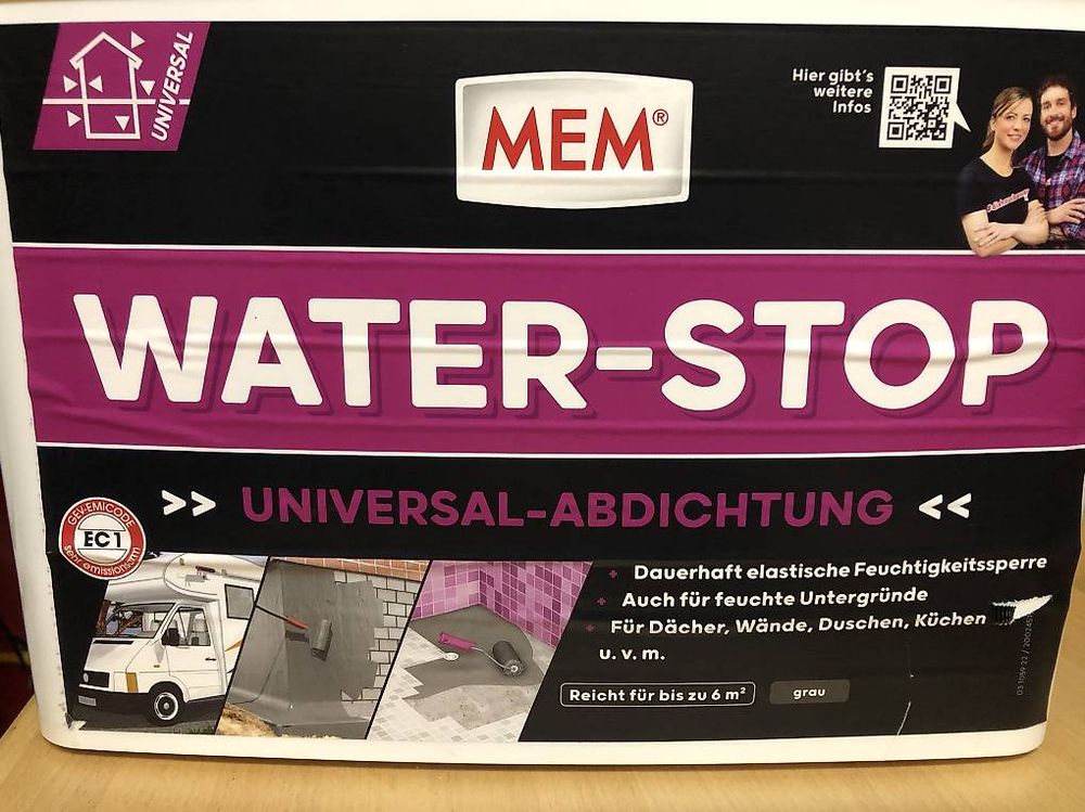 MEM - Water Stop Universalabdichtung 14kg (Gebraucht) in Uerikon für ...