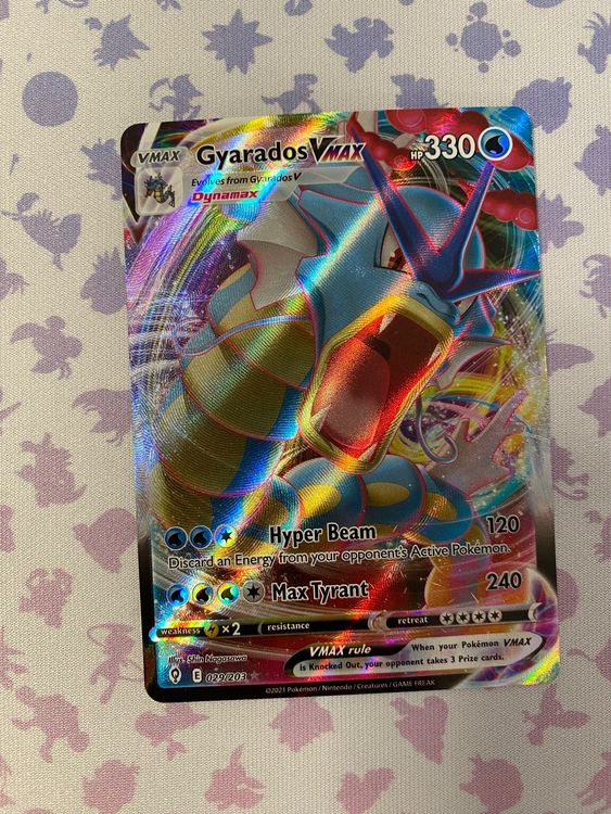 Pokemon - 29 - Gyarados VMAX - Evolving Skies - 2021 (Gebraucht) in ...