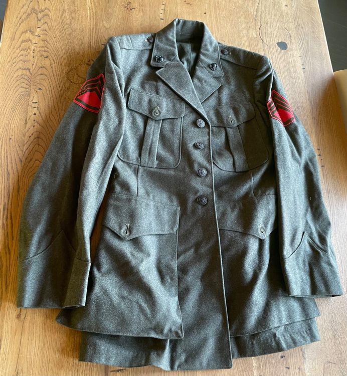Original WW2 1943 USMC Dress Uniform (Gebraucht) in Oberbütschel für ...