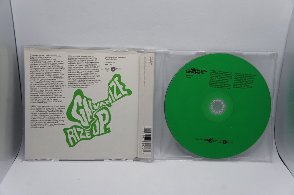 2 CD Chemical Brothers: Push the Button + Galvanize (Single) (Gebraucht ...
