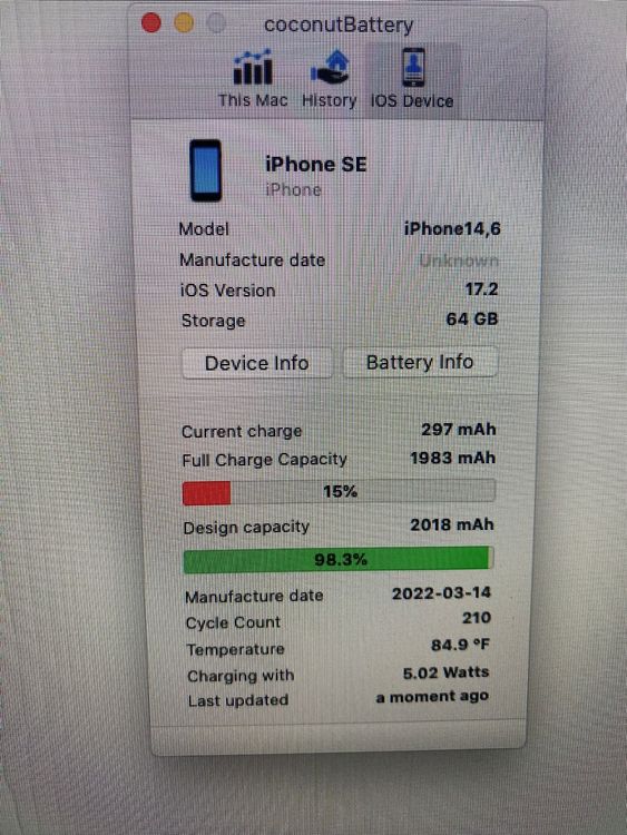 iPhone SE 3. Generation 64GB (Defekt) in Adliswil für CHF 21 – mit ...