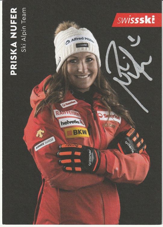 Priska Nufer / Originalautogramm | Kaufen auf Ricardo