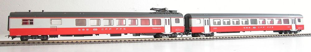 Liliput Personen- und Speisewagen B / WR der SBB Spur H0 | Kaufen auf Ricardo