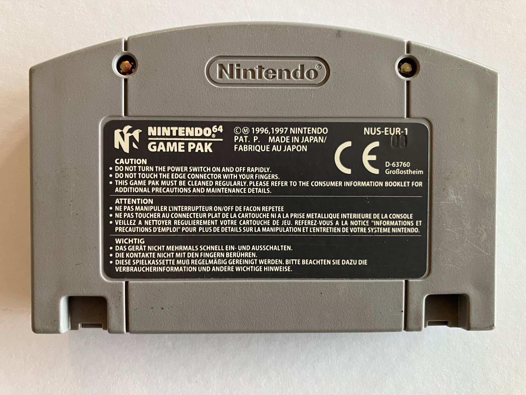 International Superstar Soccer 2000 – N64 (Gebraucht) in Ecublens VD ...