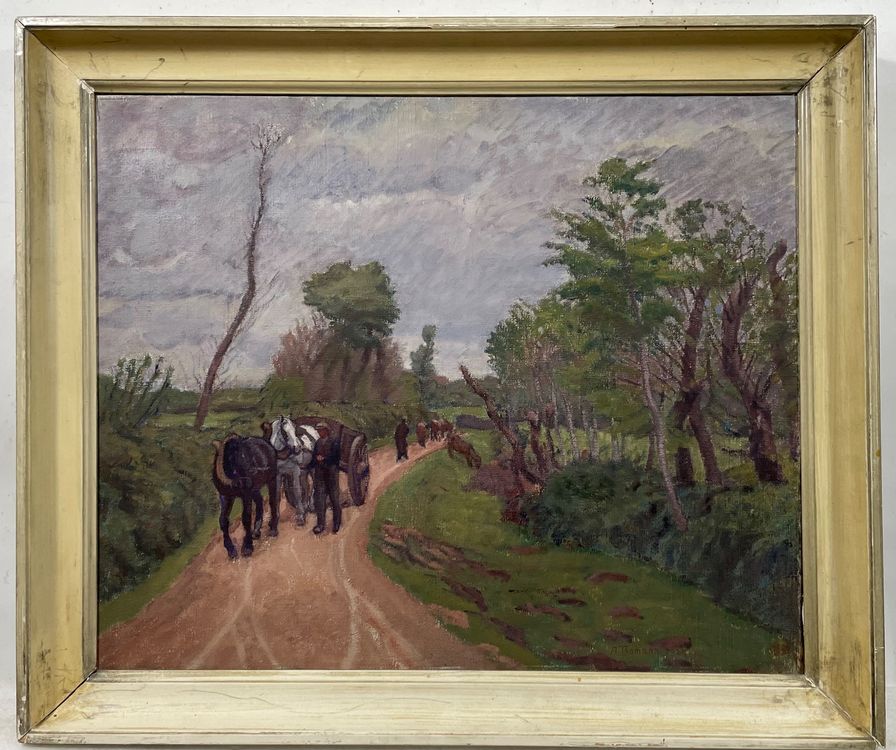 Gustav Adolf Thomann (1874-1961) grosses Gemälde (Gebraucht) in für CHF ...