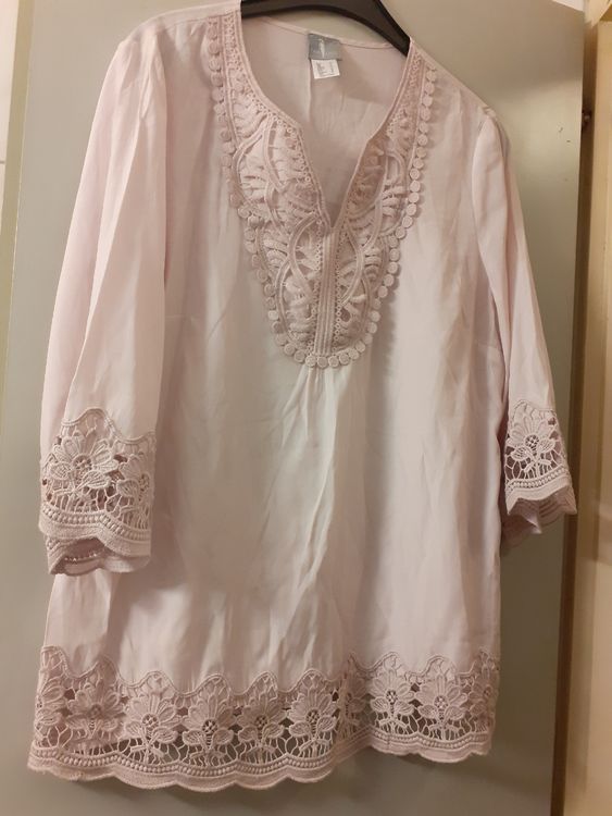 Sommerliche Bluse mit Spitze Gr.40 (Gebraucht) in Kloten für CHF 6 – mit Lieferung auf Ricardo ...