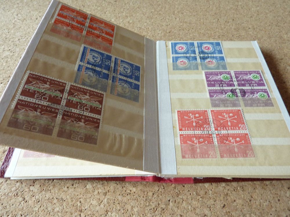 Mini- Büchlein mit 34 4er Blocks gestempelt Aemter | Kaufen auf Ricardo