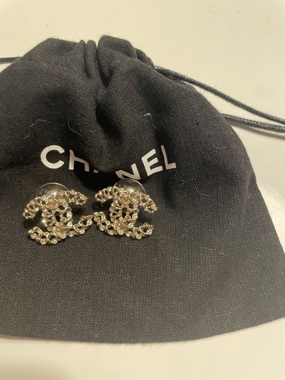 Chanel CC Strass Ohrringe Gold (Gebraucht) in Ebikon für CHF 230 – mit ...