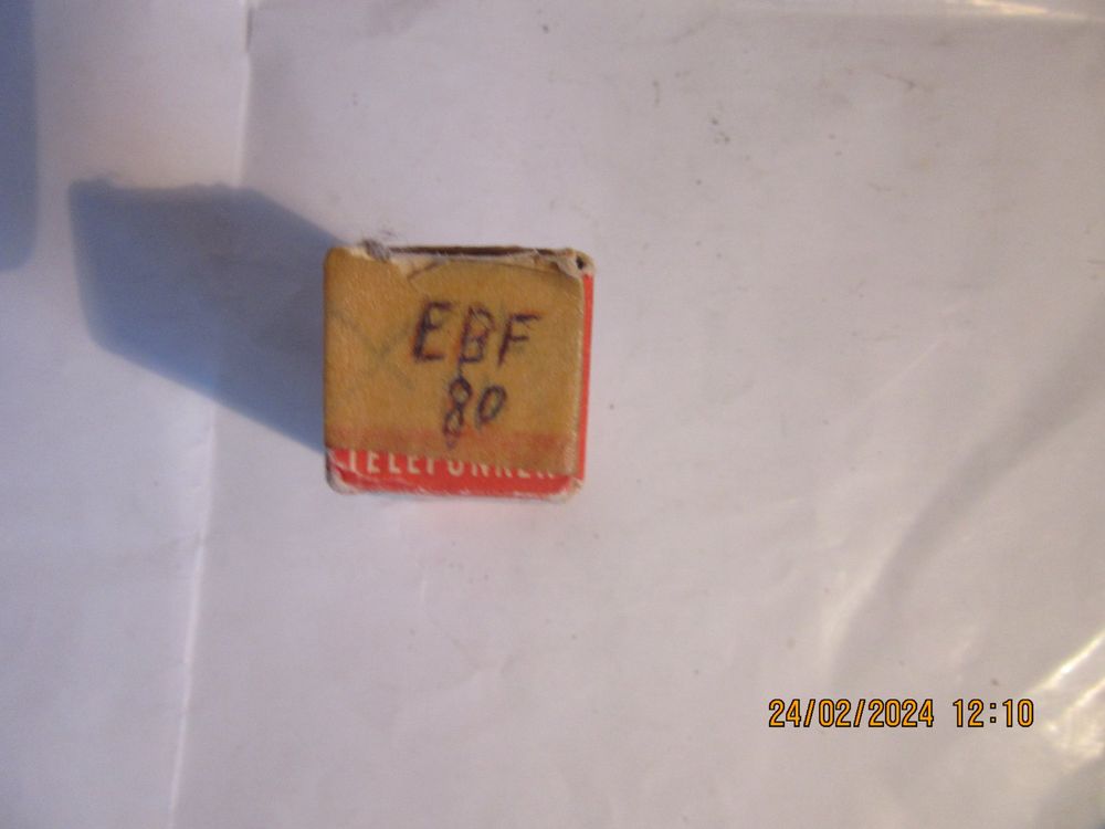 Elektronenröhre EBF80 (Neu (gemäss Beschreibung)) in Rüdlingen für CHF ...
