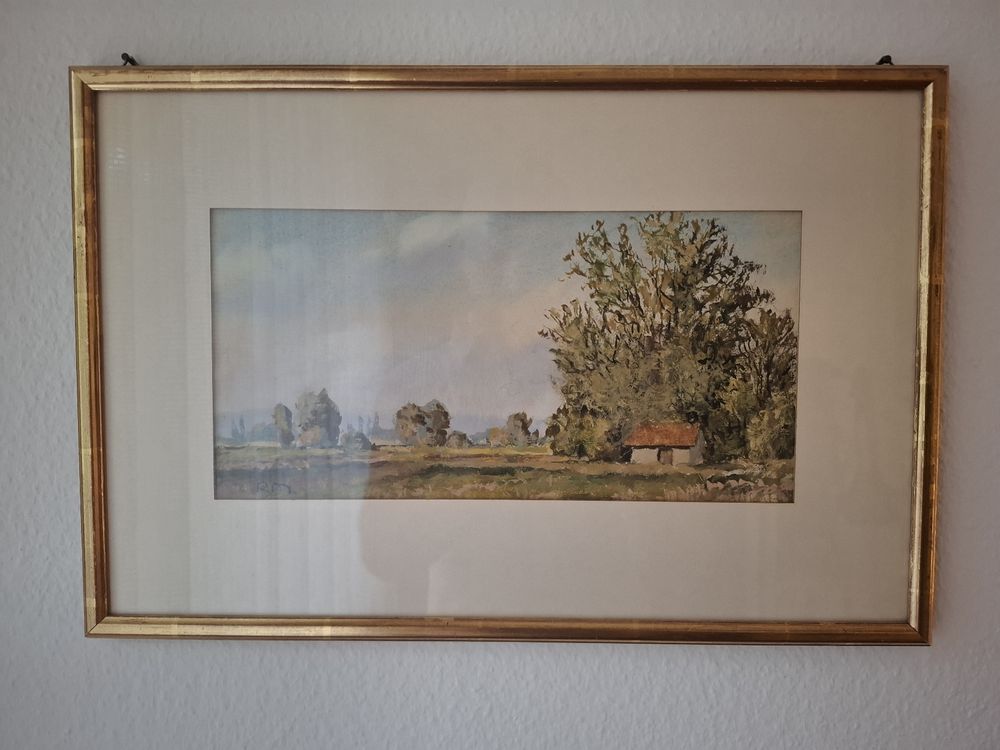 Impressionistisches Gemälde von Rudolf Müller (1892–1972) (Gebraucht) in Port für CHF 100 – mit ...