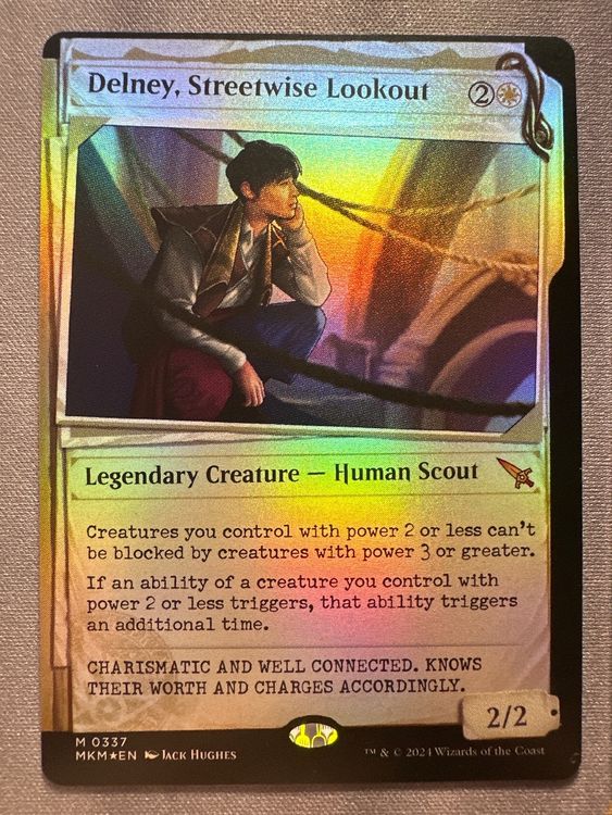 Delney, Streetwise Lookout FOIL Variant 0337 MKM (Neu (gemäss ...