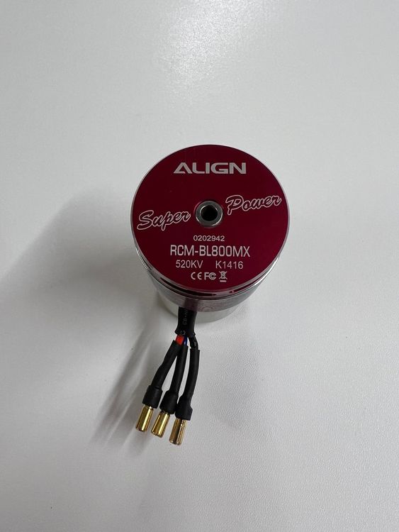Neuwertigen Motor Align BL800 Super Power 520 KV | Kaufen auf Ricardo