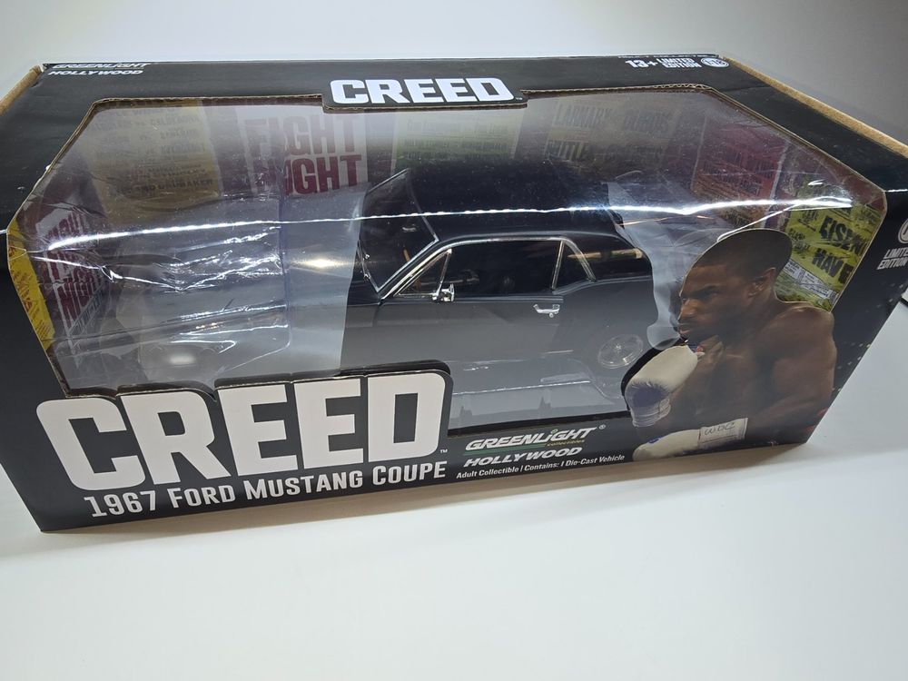 Ford Mustang coupé 1967 Film Creed échelle 1/18 Greenlight | Acheter ...