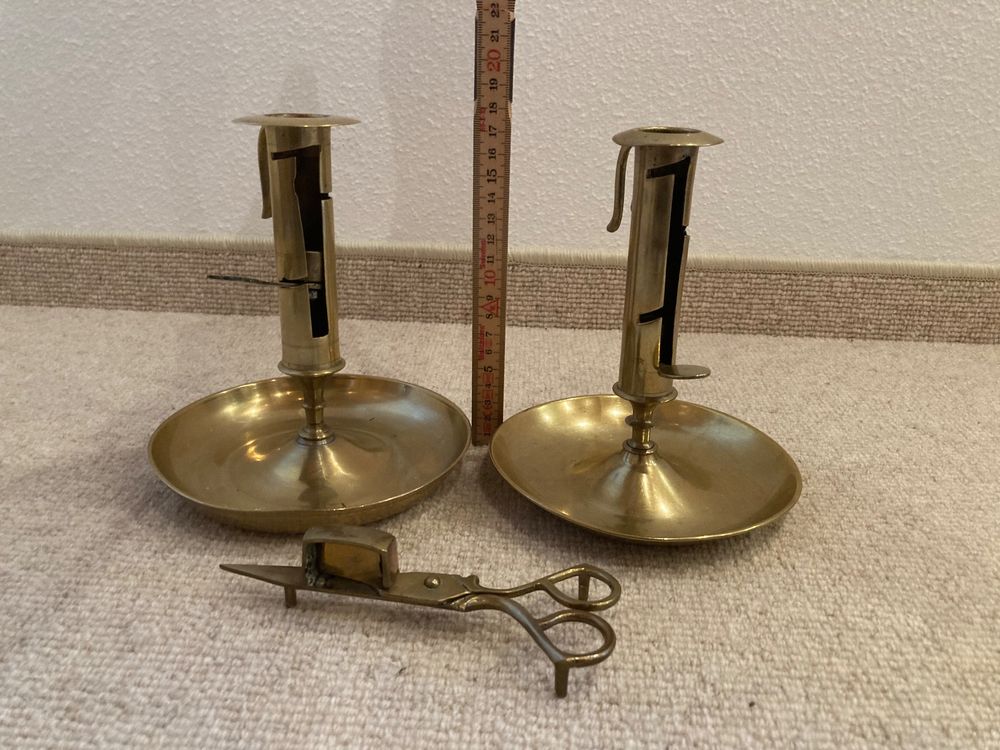 Messing Kerzenhalter (Gebraucht) in Gais für CHF 25 – mit Lieferung auf Ricardo kaufen