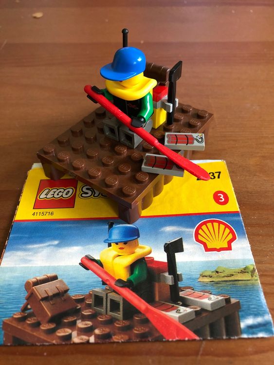 Lego 2537 Extreme Team Raft mit Anleitung und Minifigur | Kaufen auf ...